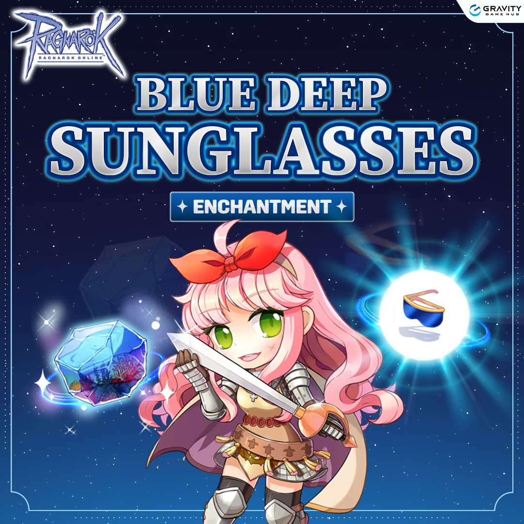 Deep Blue Sunglasses Enchantment - The ROGGH Library